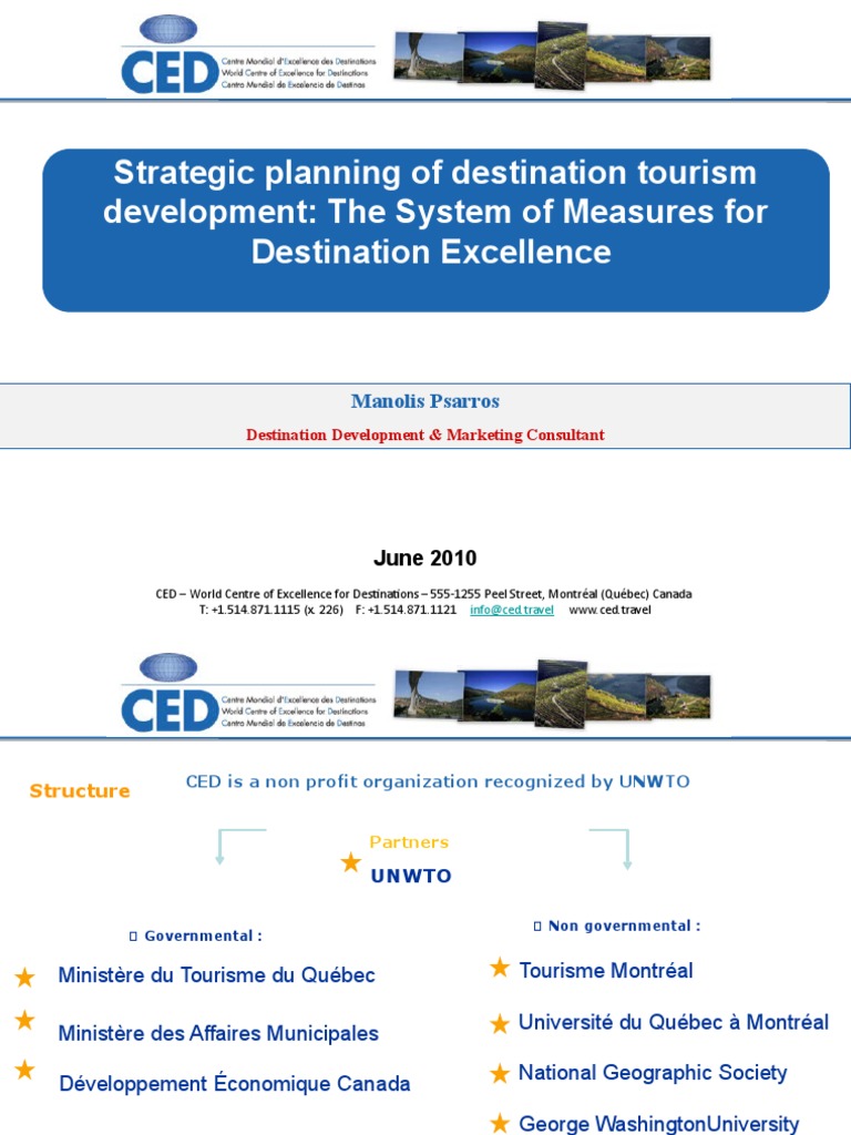 System of Measures For Destination Excellence - ENG | PDF | Tourism ...