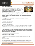 The Ugly Ducklin Drama Script | PDF | Duck