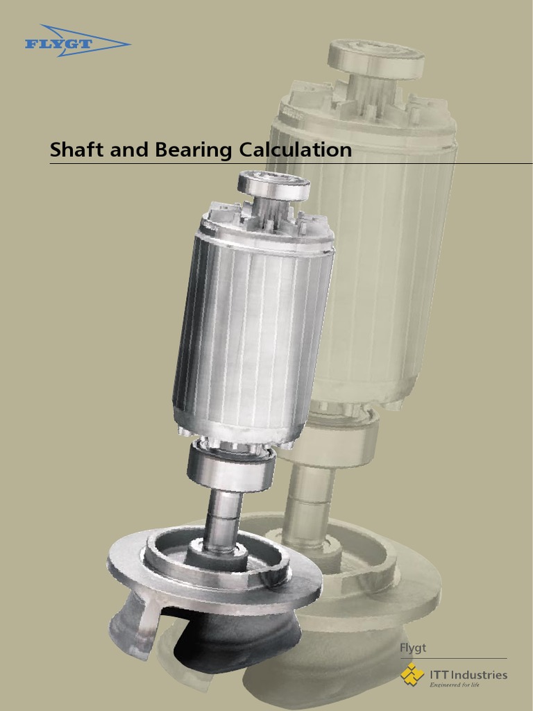 Shaft and Bearing Calculation | PDF | Bearing (Mechanical) | Rotation ...