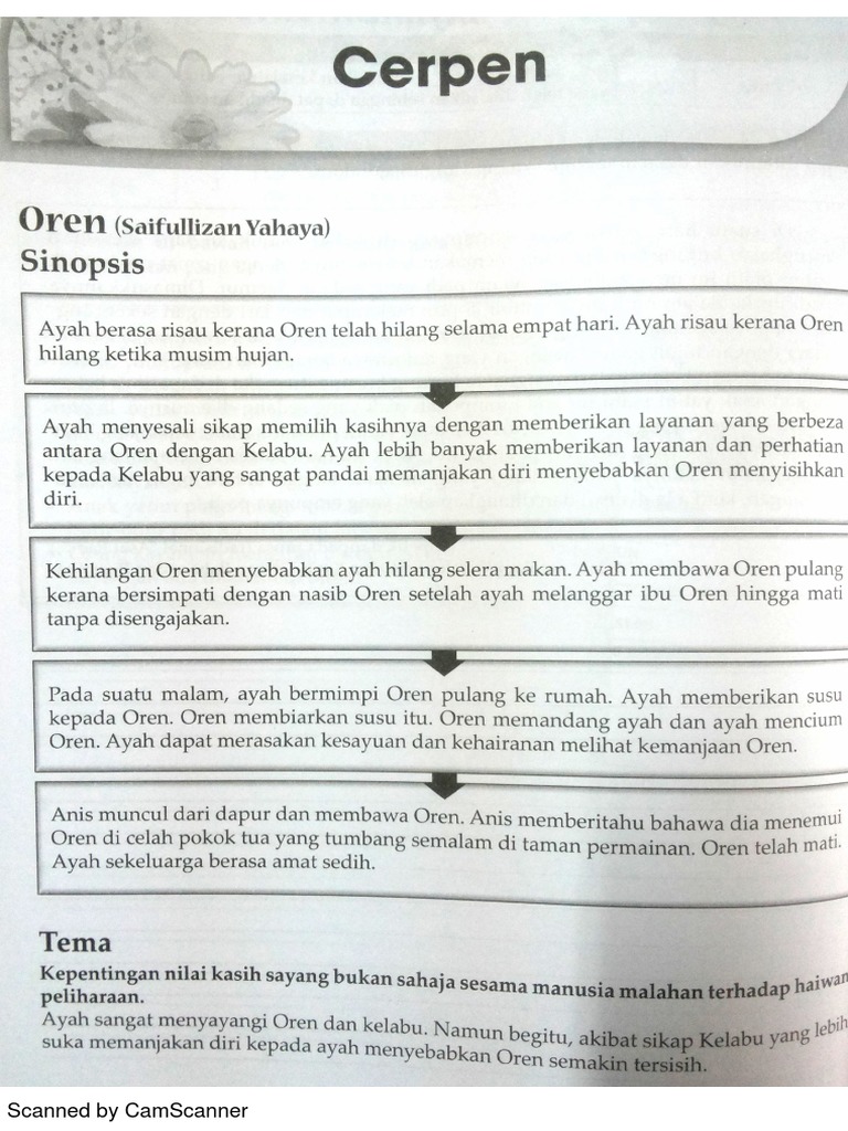 Cerpen Oren | PDF