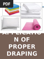 Massage Draping Techniques Guide | PDF