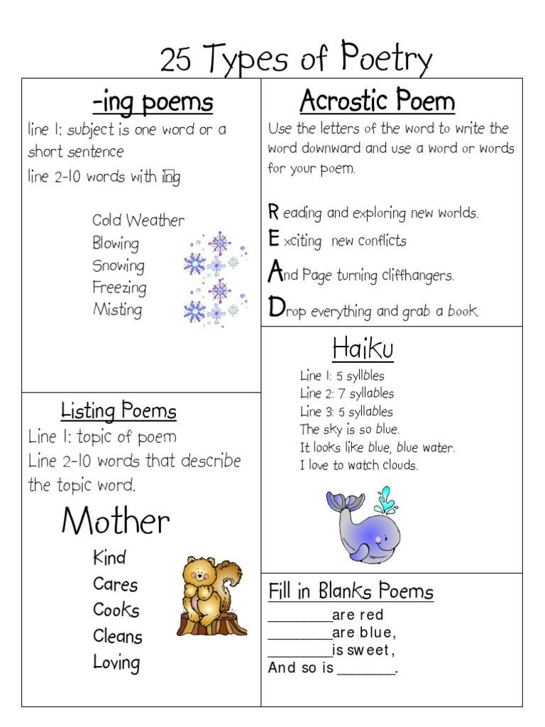 Poetry - Writing Poetry PDF | Poetry