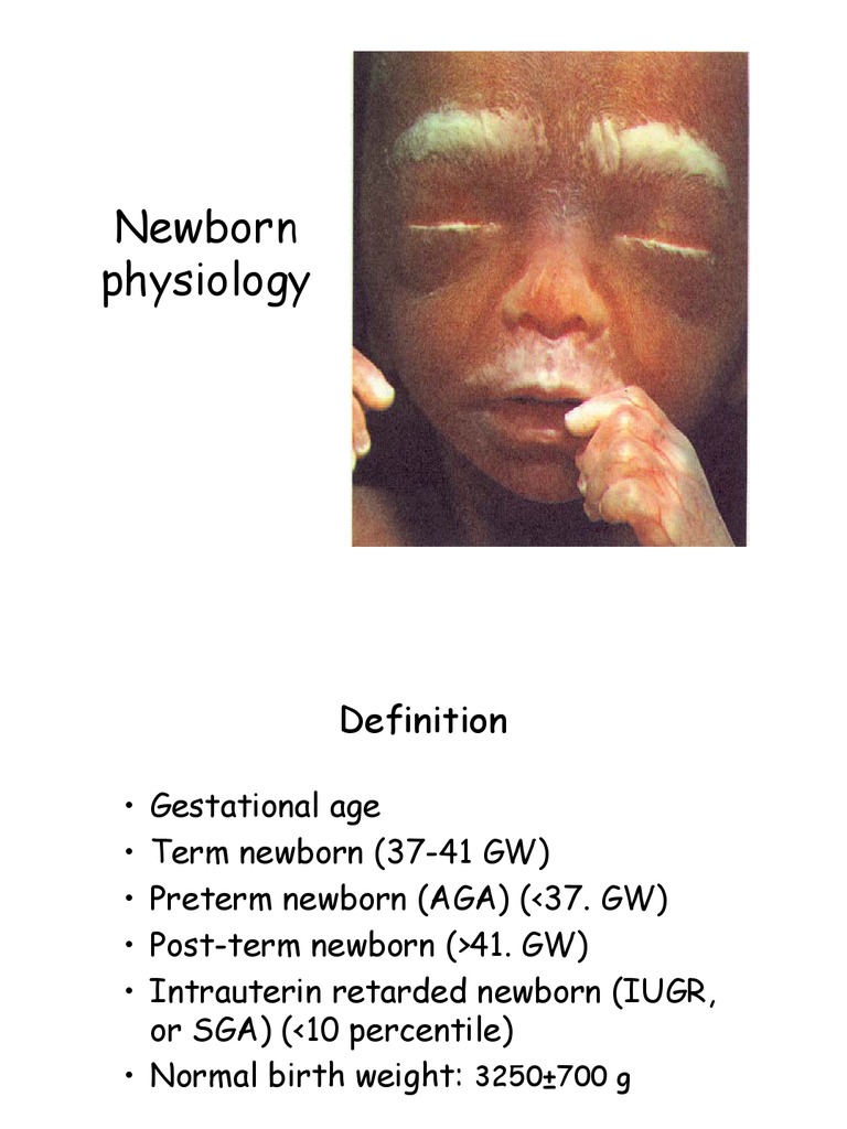Newborn Physiology Pathology | PDF | Fetus | Circulatory System