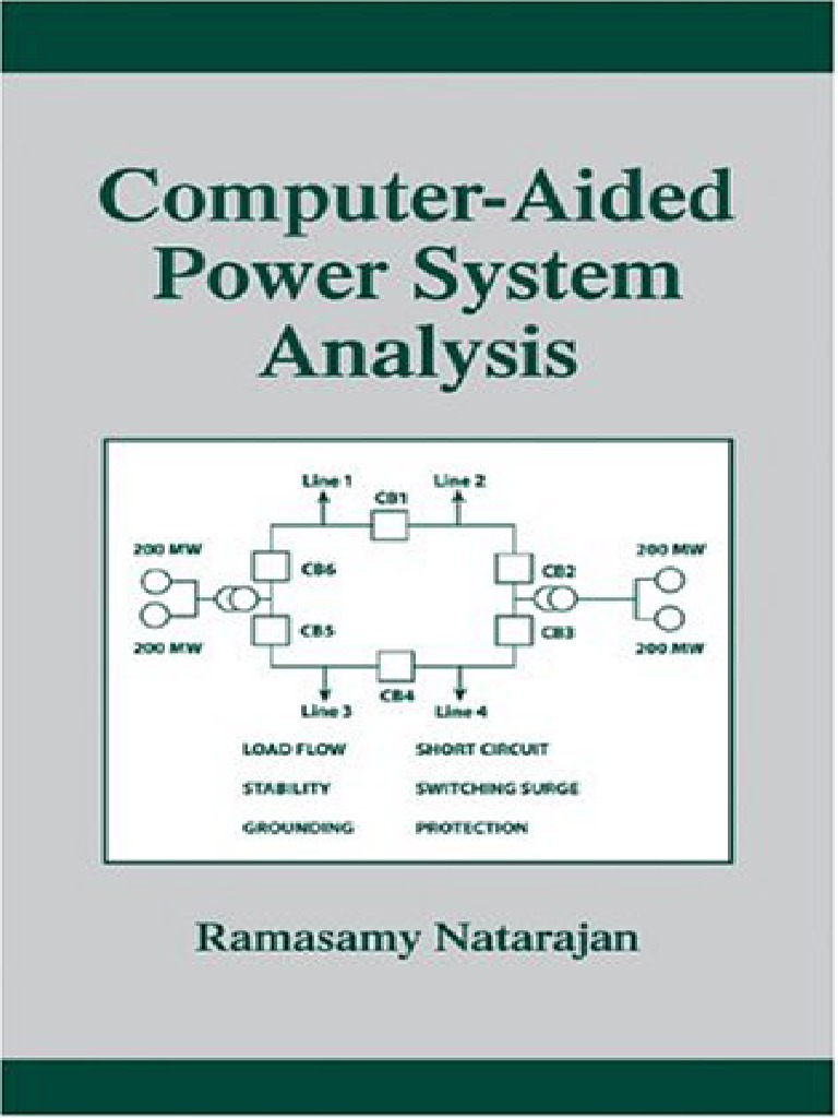 Computer Aided Power System Analysis | PDF | Electric Power System ...