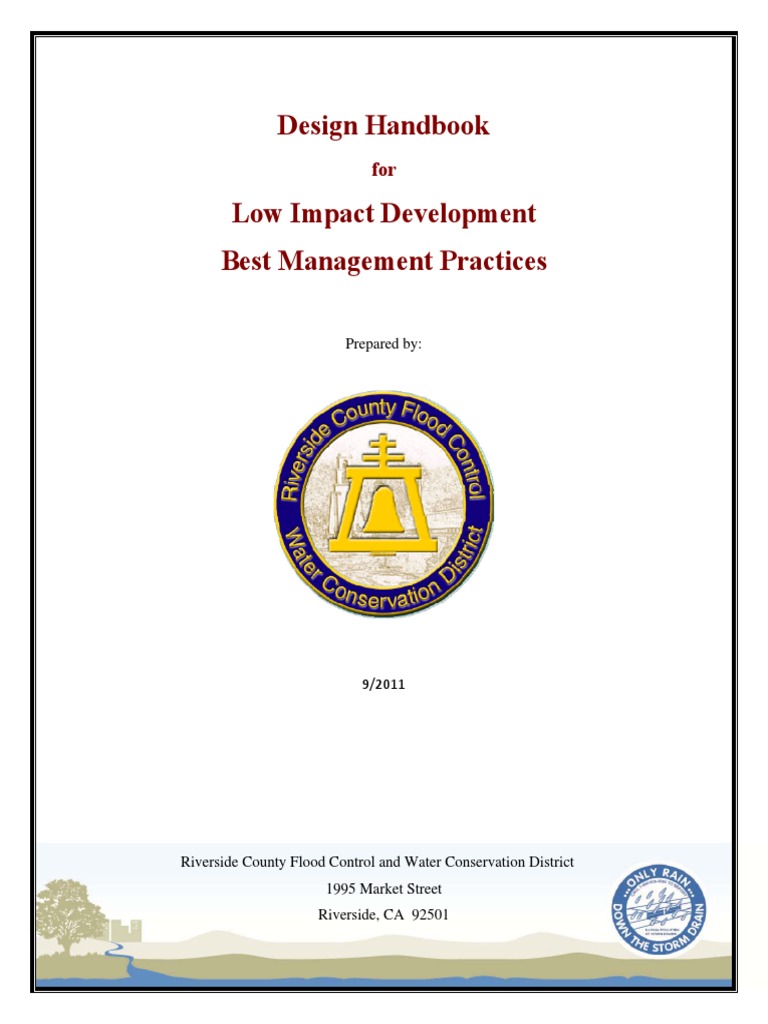 LID BMP Design Handbook Complete | PDF | Stormwater | Drainage Basin