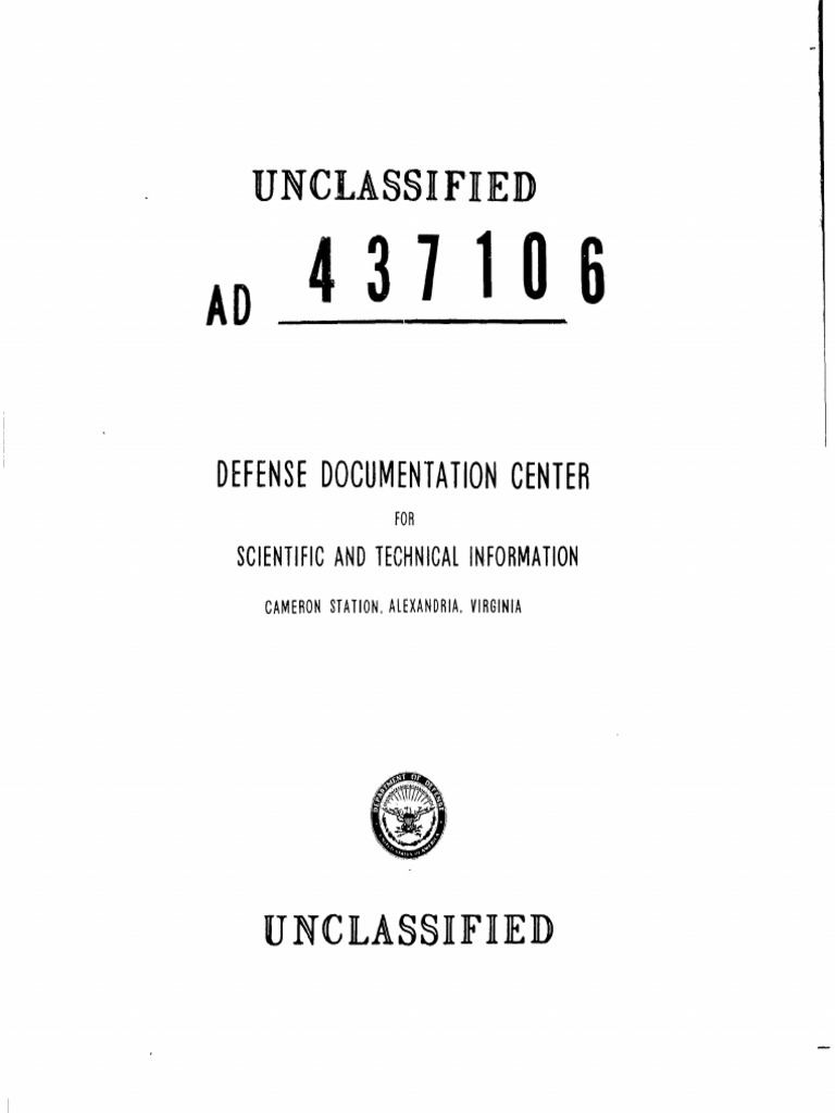 Unclassified: Defense Documentation Center | PDF | Casting ...