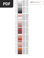 Munsell Color Codes Reference Guide | PDF