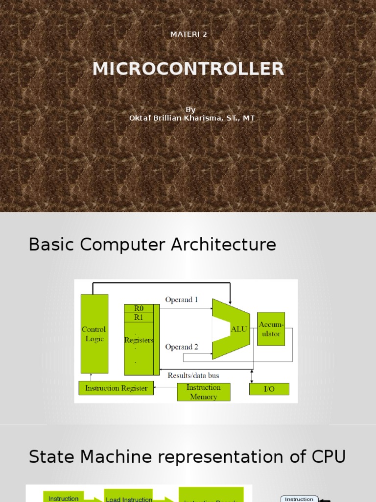 Microcontroller: Materi 2 | PDF