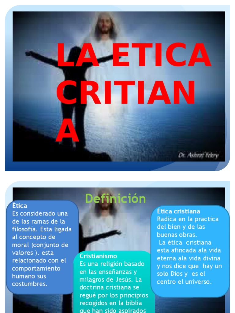 Etica Cristiana | PDF | Dios | Creencia religiosa y doctrina