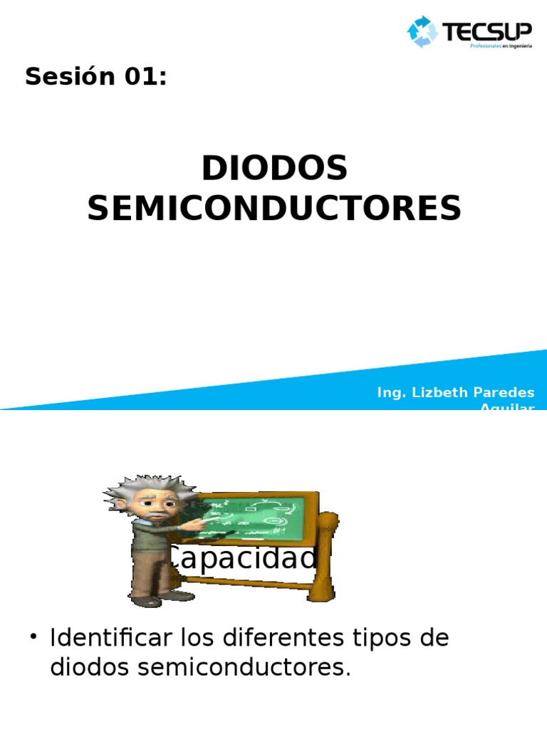 s01 Diodos Semicond 2017 1 | PDF | Diodo | Electromagnetismo