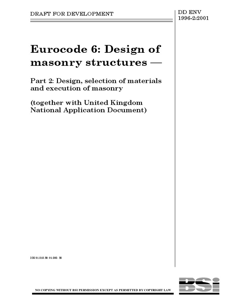 Eurocode 4 Part 1,1 - prEN 1994-1-1-2004 | PDF | Masonry | Standardization