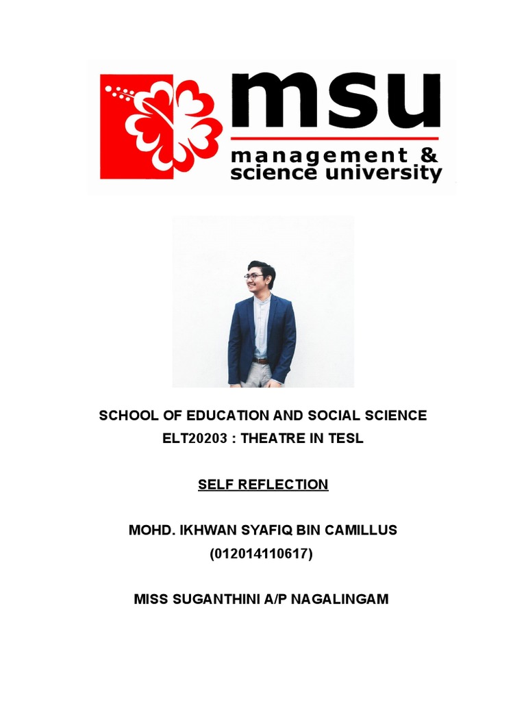 TESL Theatre Production Reflection | PDF | Theatre | Leisure