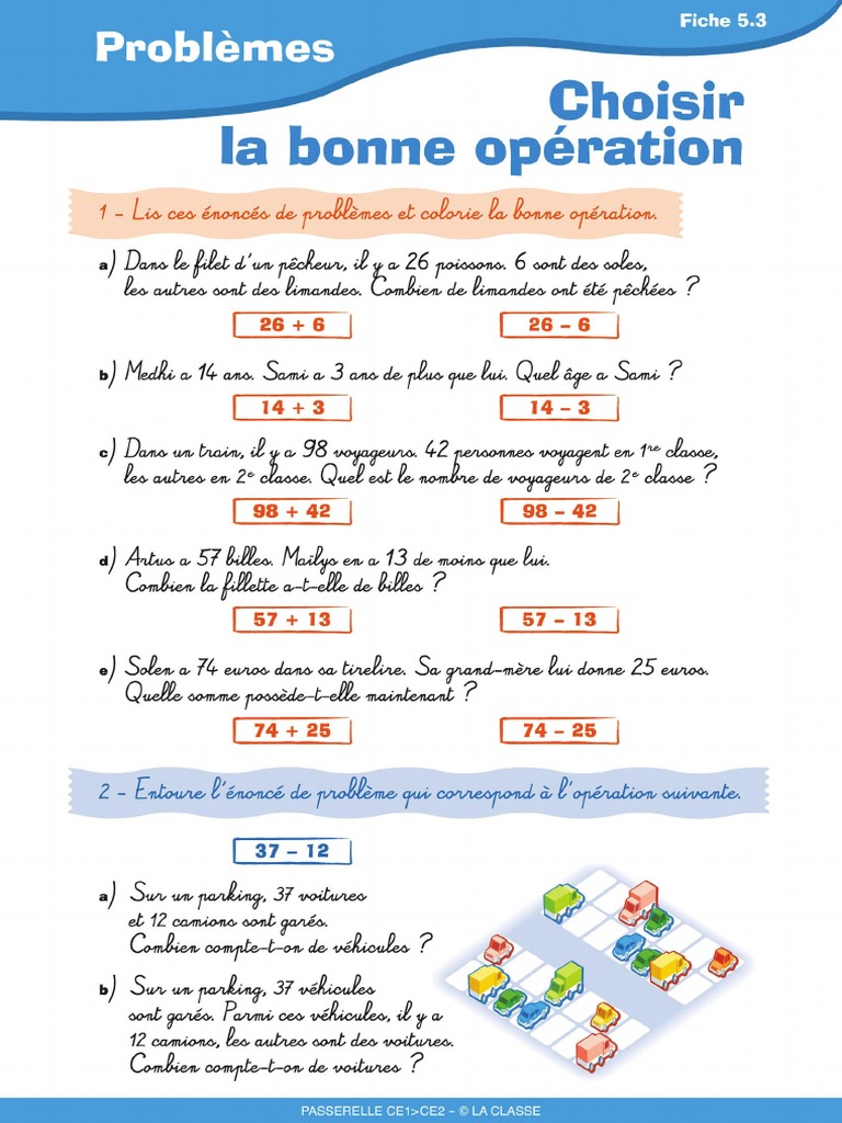 5.choisir La Bonne Opration | PDF