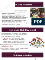 High School Club Proposal Template | PDF | Communication