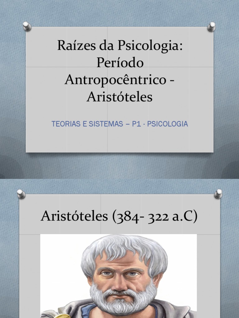 Aristóteles e Período Teocentrico Aula 3 PDF | PDF | Agostinho de ...