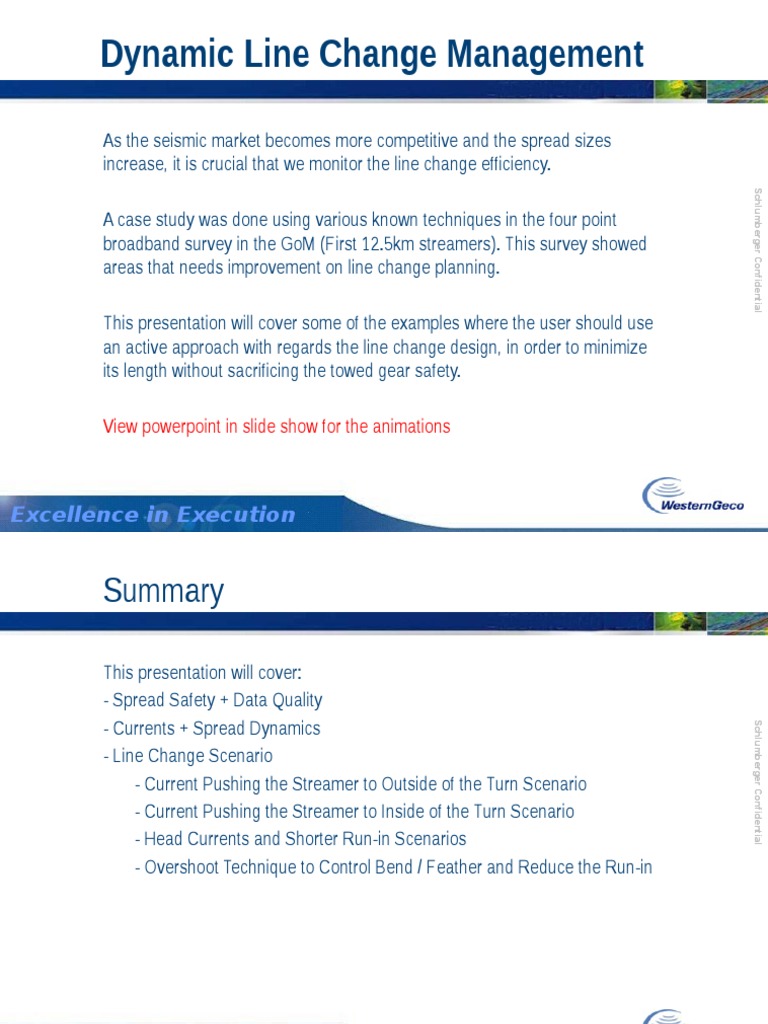 Dynamic Line Change Management | PDF