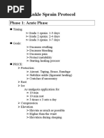 Willits Protocol for Achilles Rehab | PDF | Physical Therapy ...