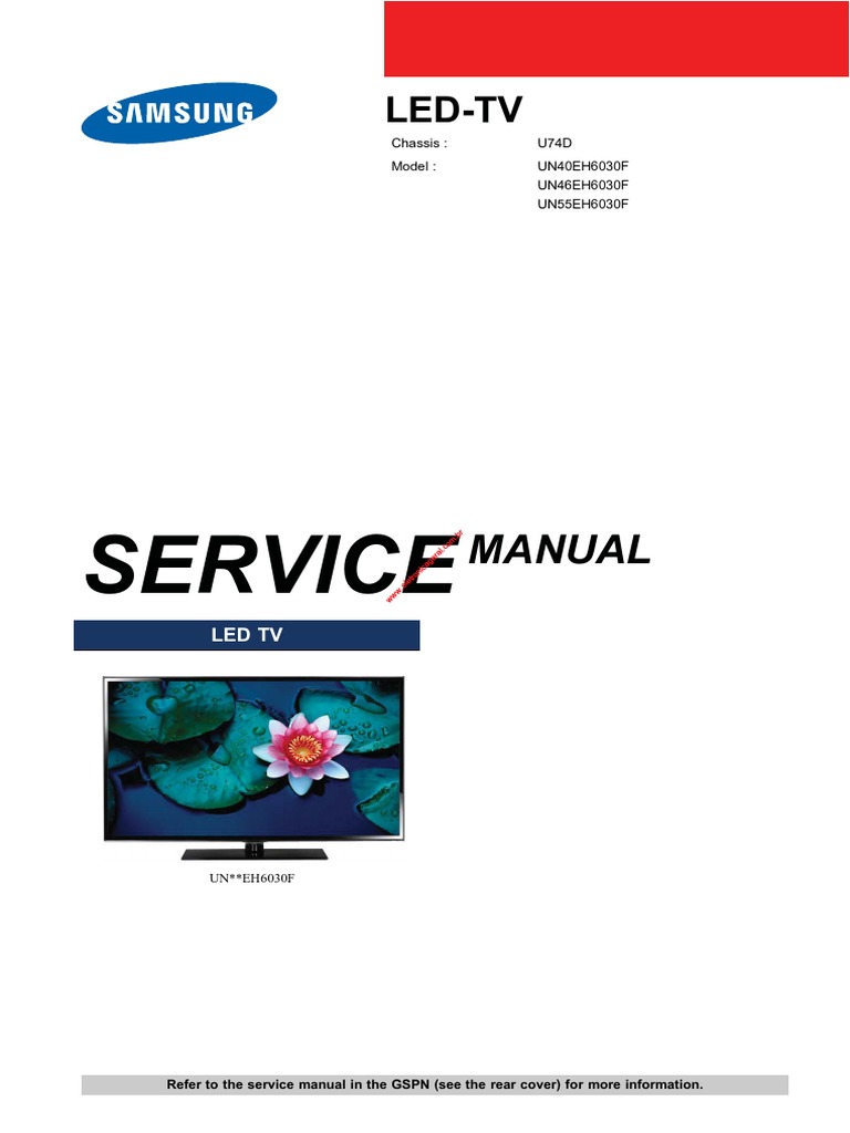 Diagrama Electrico De Tv Samsung Un46h5203 Samsung Un46h5203
