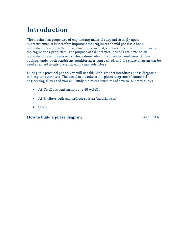 Diagramas de Fase | PDF | Phase (Matter) | Phase Diagram