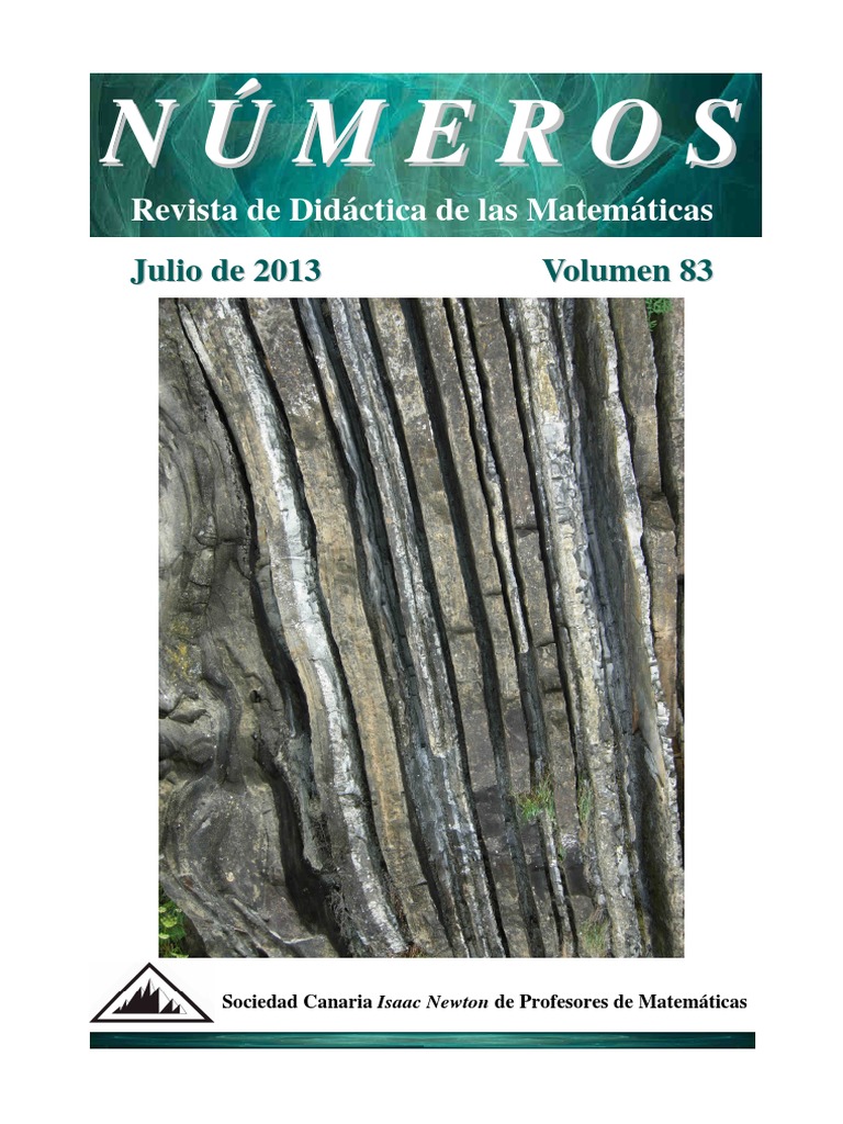 Volumen - 83 Revista Números | PDF | Regresión lineal | Estadísticas