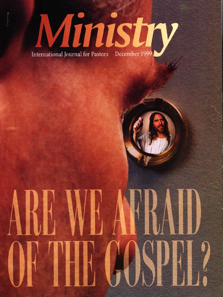 Ministry Magazine December 1999 | PDF | Grace In Christianity | Salvation