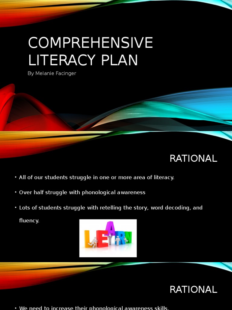 Comprehensive Literacy Plan | PDF | Human Communication | Semiotics