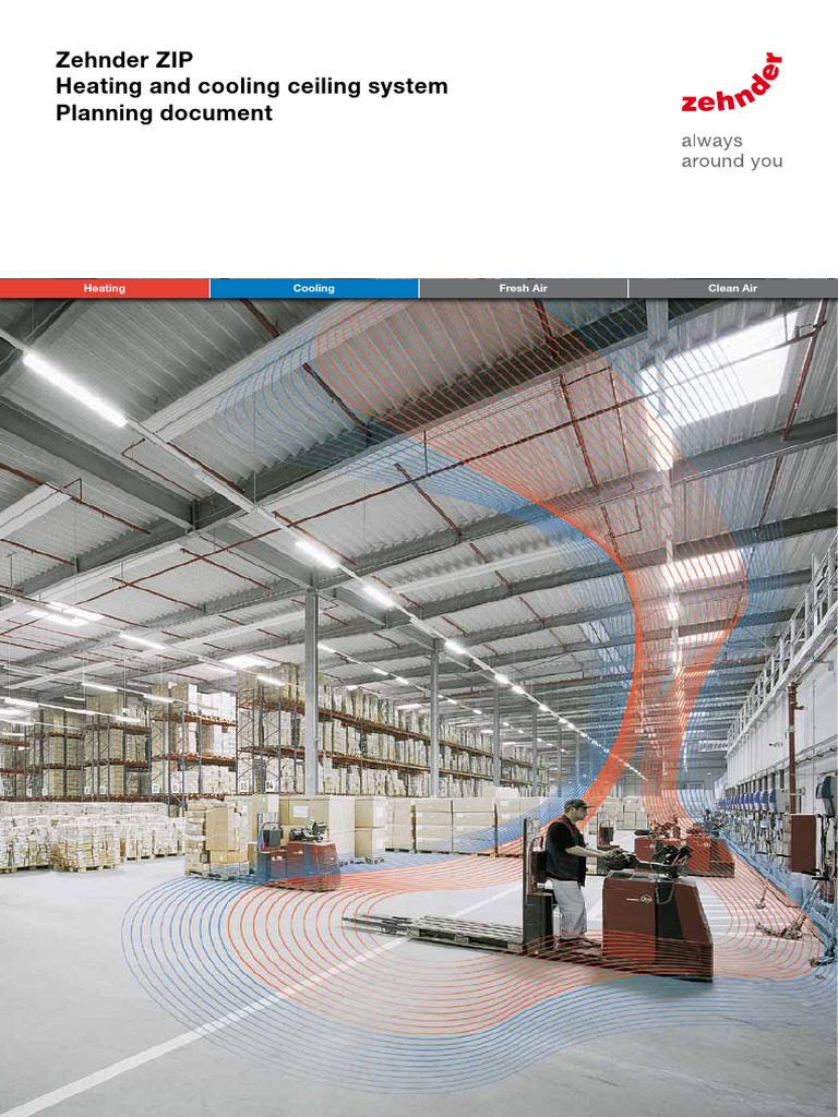 Zehnder ZIP Heating and Cooling Ceiling System Planning Document | PDF ...