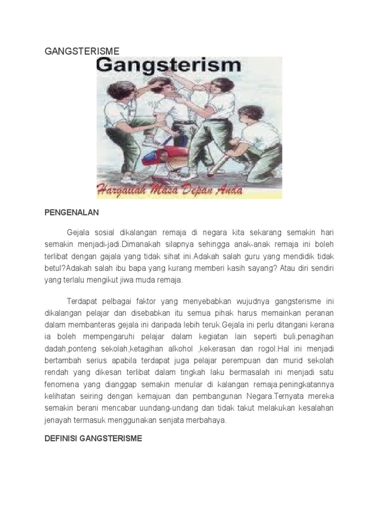 Gangsterisme | PDF