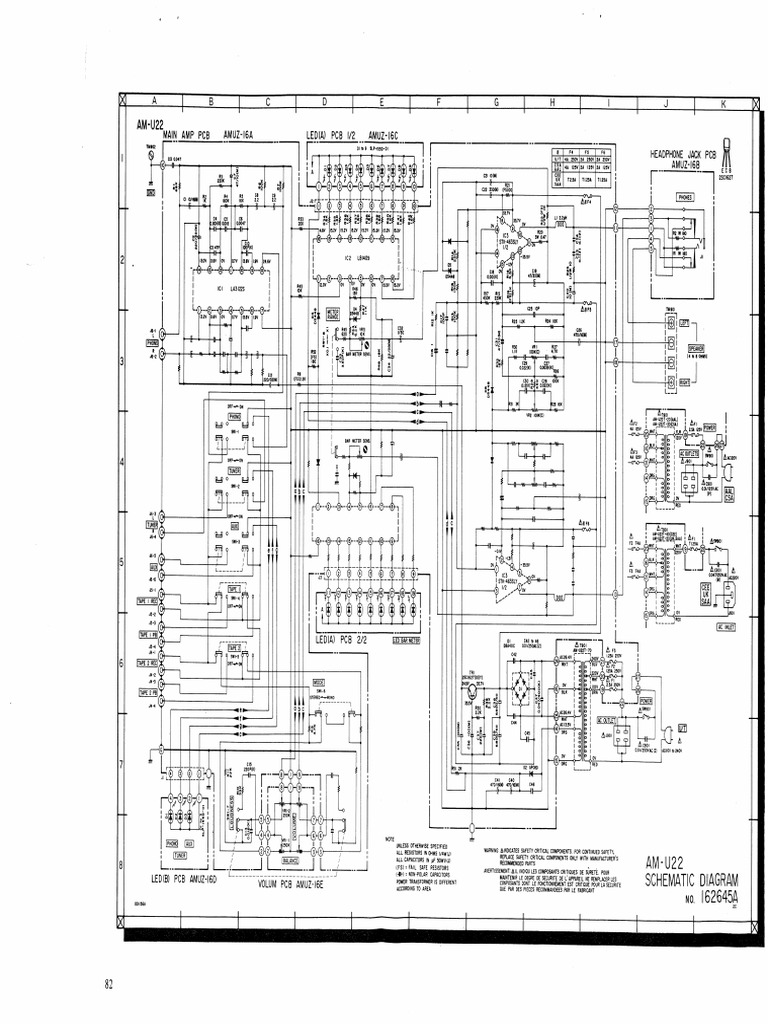 Amu 22 Schematic | PDF