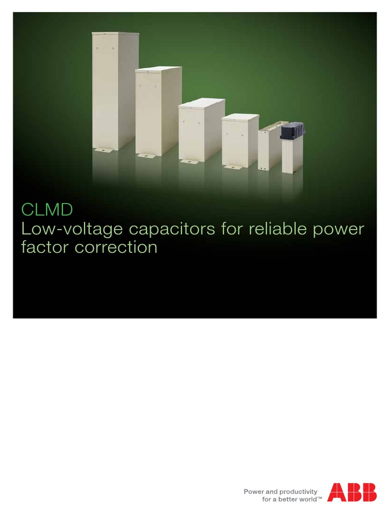 2gcs301013b0030 CLMD Brochure | PDF | Capacitor | Engineering