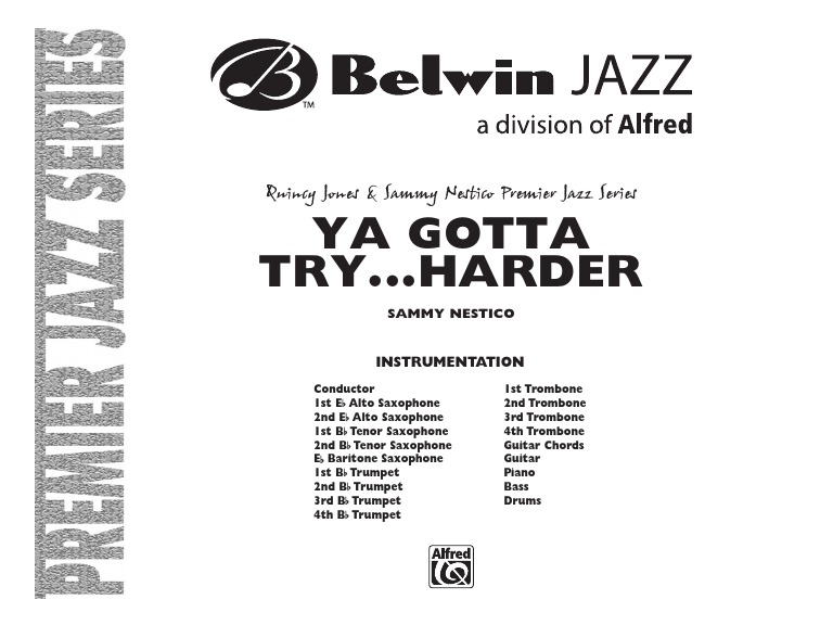 Ya Gotta Try... Harder: 1uincy | PDF