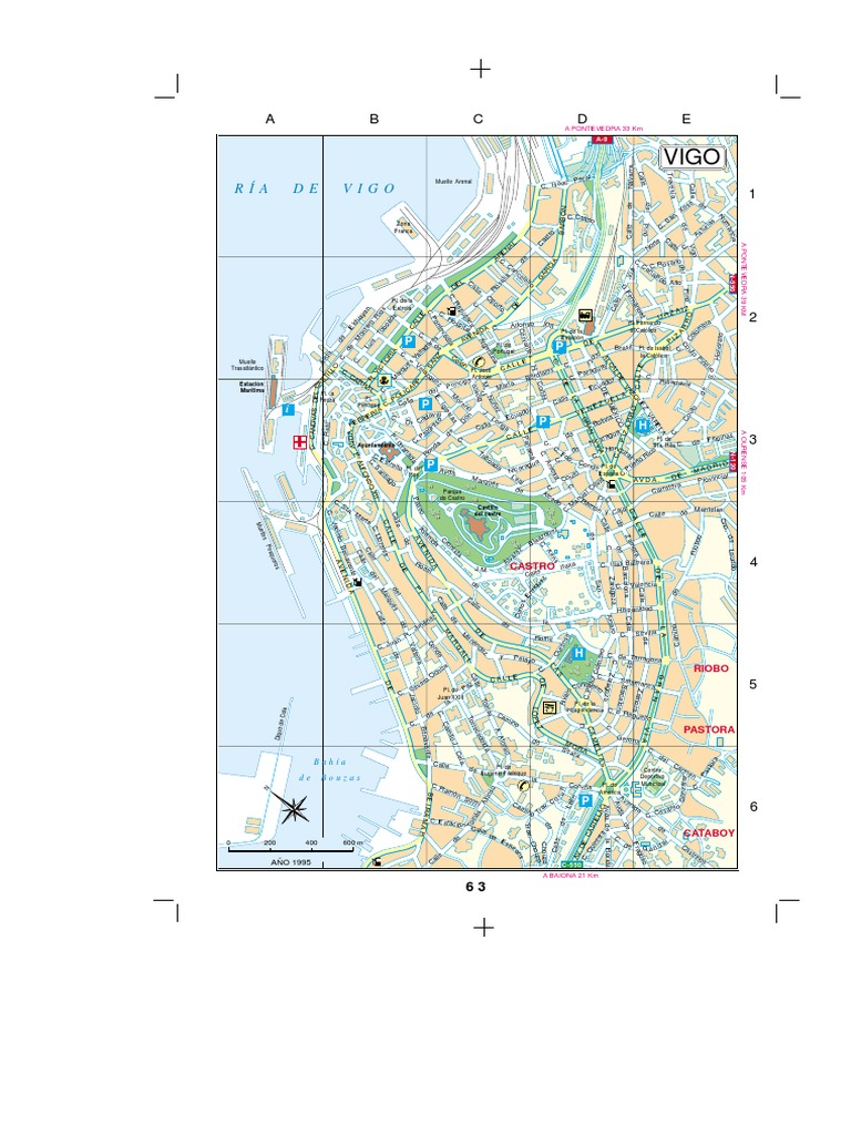 Mapa Vectorial - Vigo | PDF