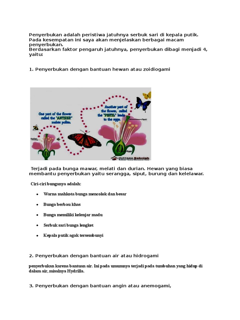 Penyerbukan | PDF