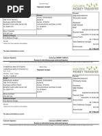 80G Receipt PDF | PDF | Payments | Society