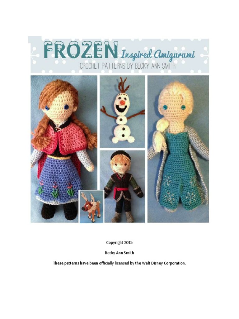 Frozen Booklet 1 | PDF | Crochet | Yarn