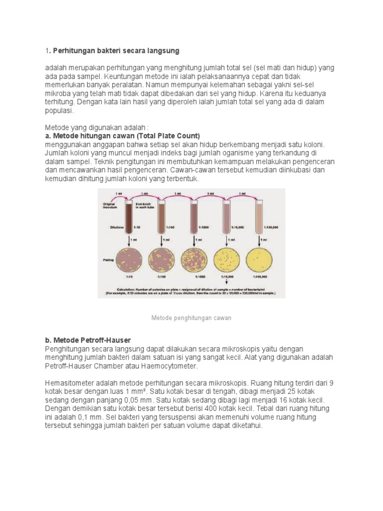 Perhitungan Mikroba | PDF