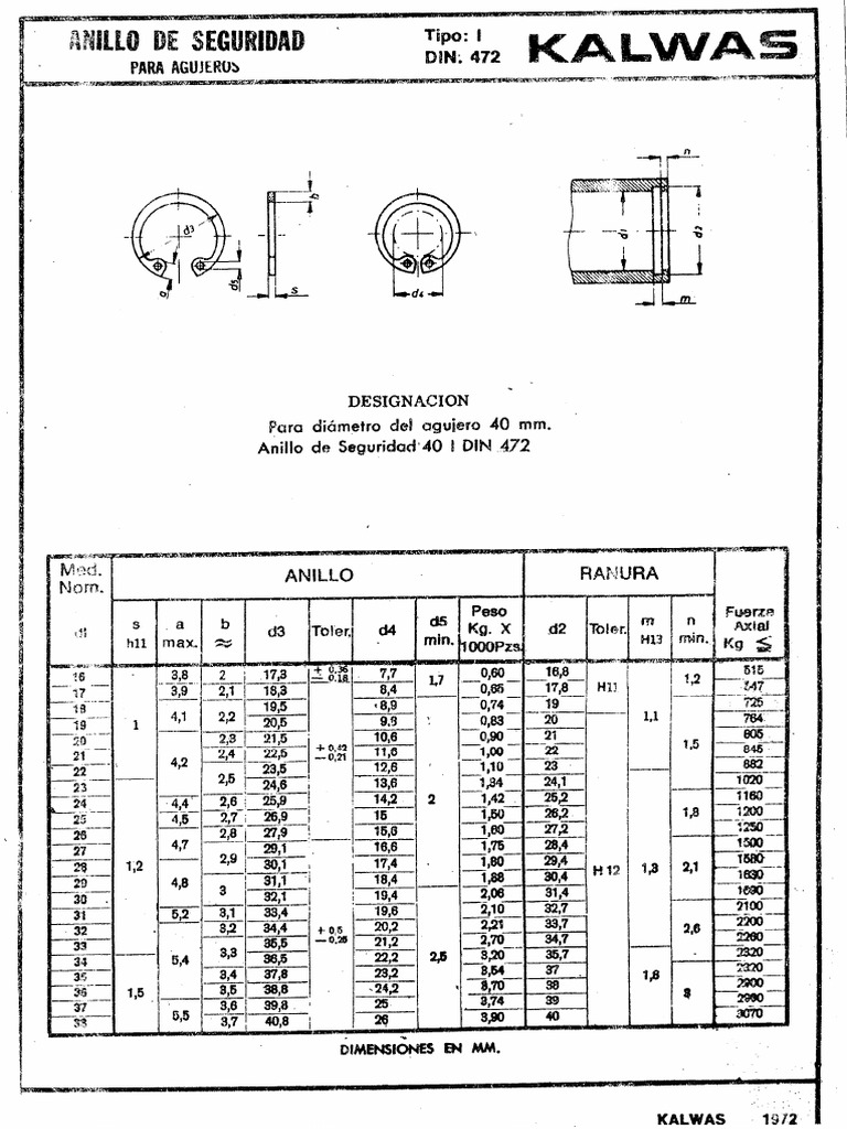 Catalogo Seguros Seeger PDF | PDF