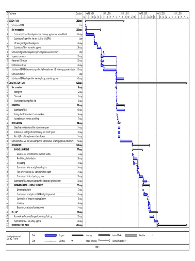 Project Rundown C | Download Free PDF | Deep Foundation | Architectural ...