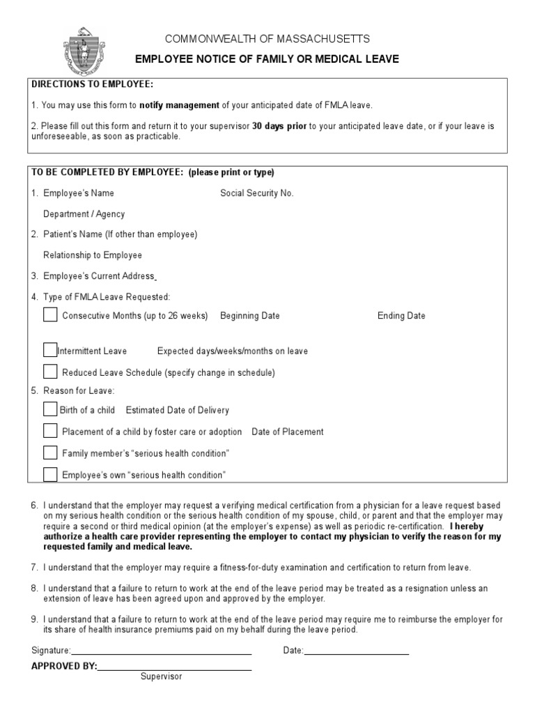 FML Form | PDF