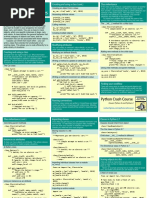 Beginners Python Cheat Sheet PCC PDF | PDF | Filename | Parameter ...