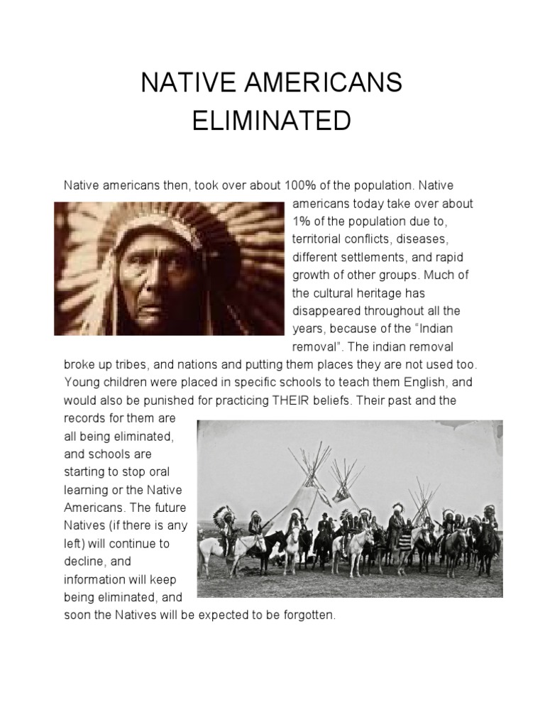 Decline of Native American Population | PDF