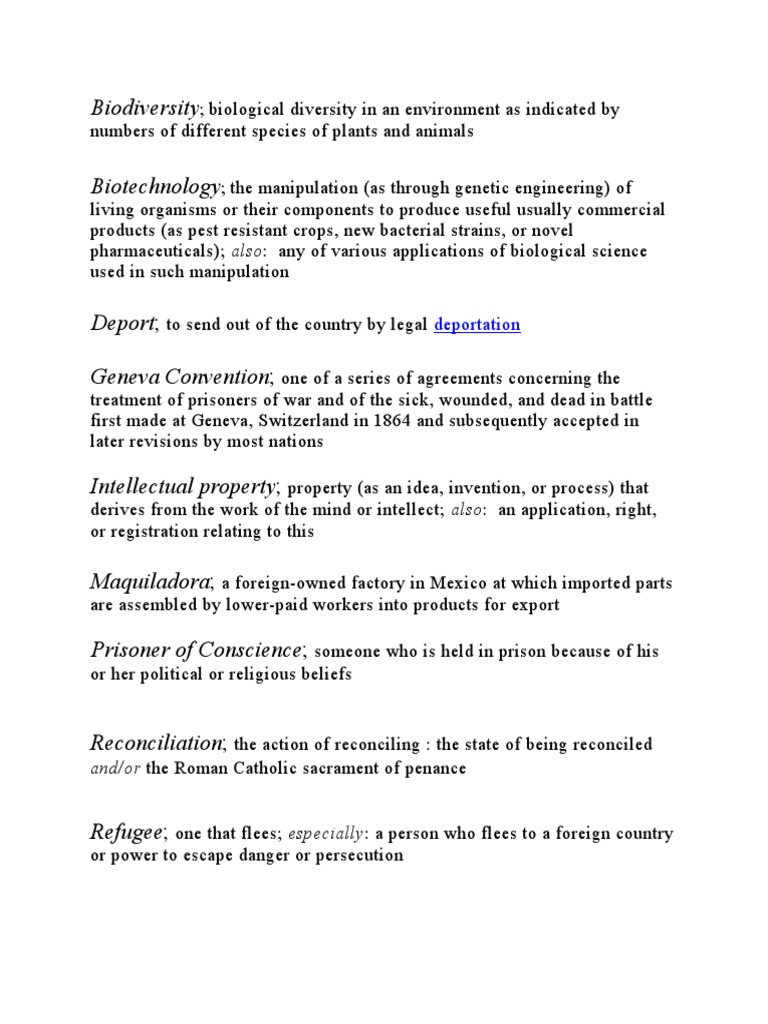 Key Terms | PDF