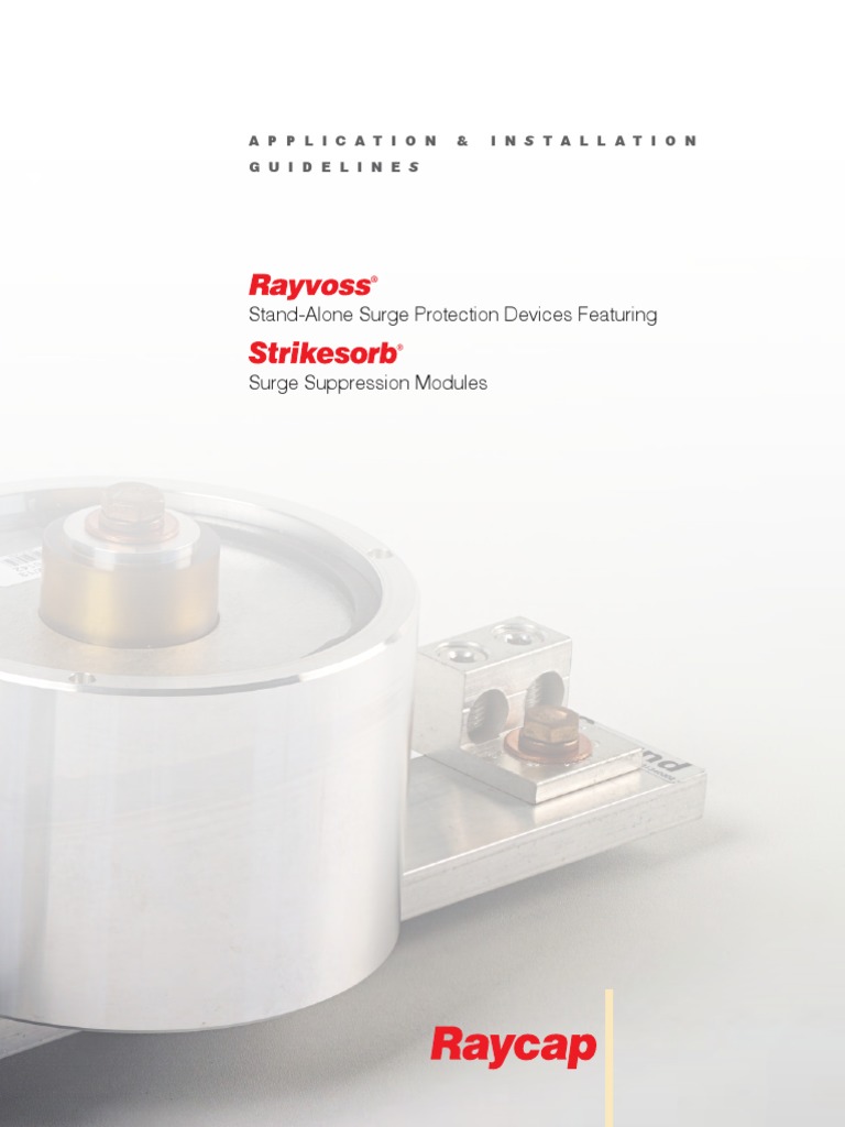 Application Installation Guidelines Rayvoss | PDF | Mains Electricity ...