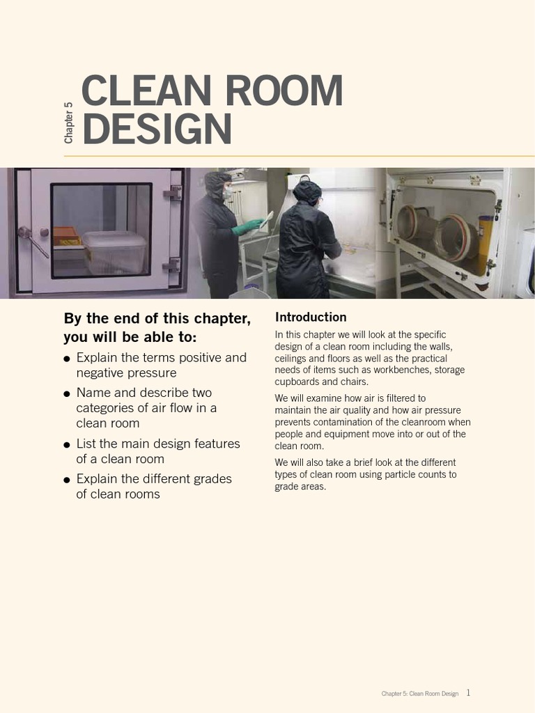 Clean Room Design PDF | PDF | Building Engineering | Nature