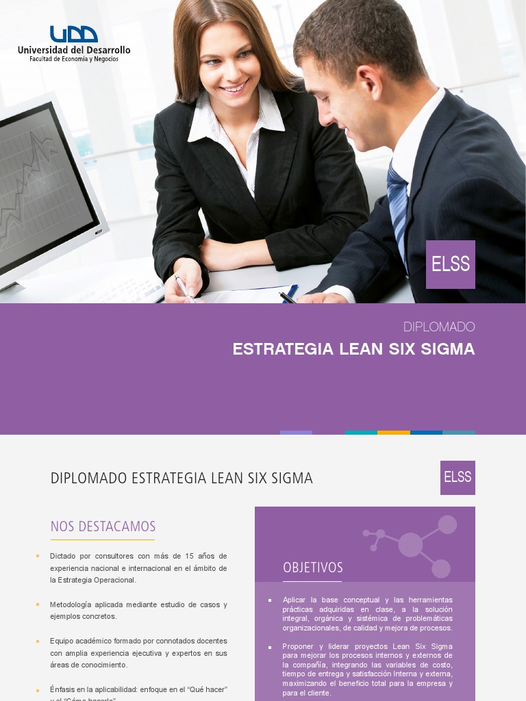 Diplomado en Estrategia Lean Six Sigma | PDF | Six Sigma | Lean Manufacturing