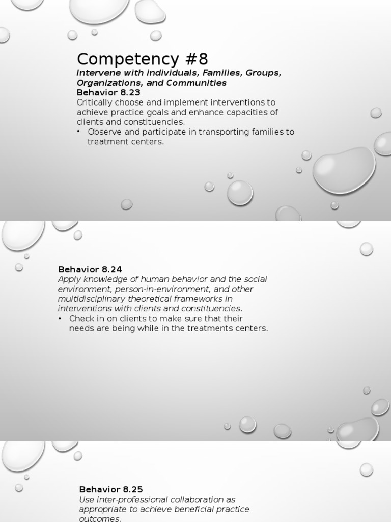 Competency 8 | PDF