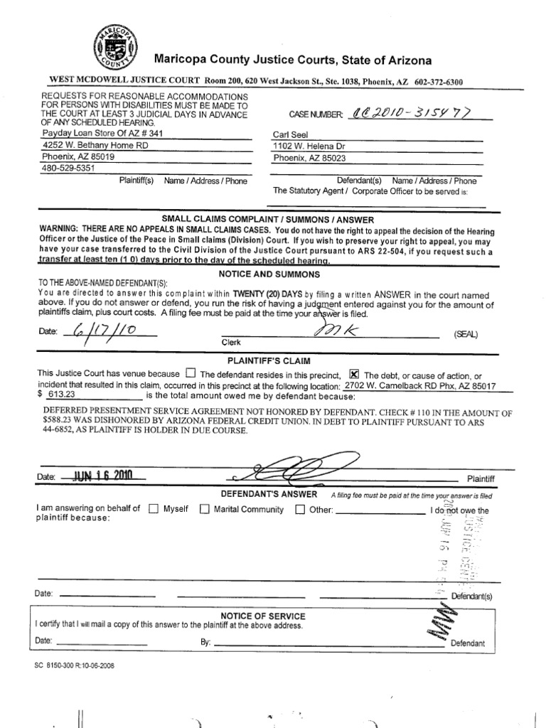 Seel Court Docs | PDF | Attorney's Fee | Lawyer