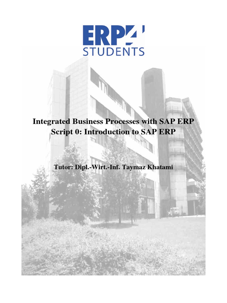 IBP Part 00 Introduction v02 PDF | PDF | Sap Se | Enterprise Resource ...