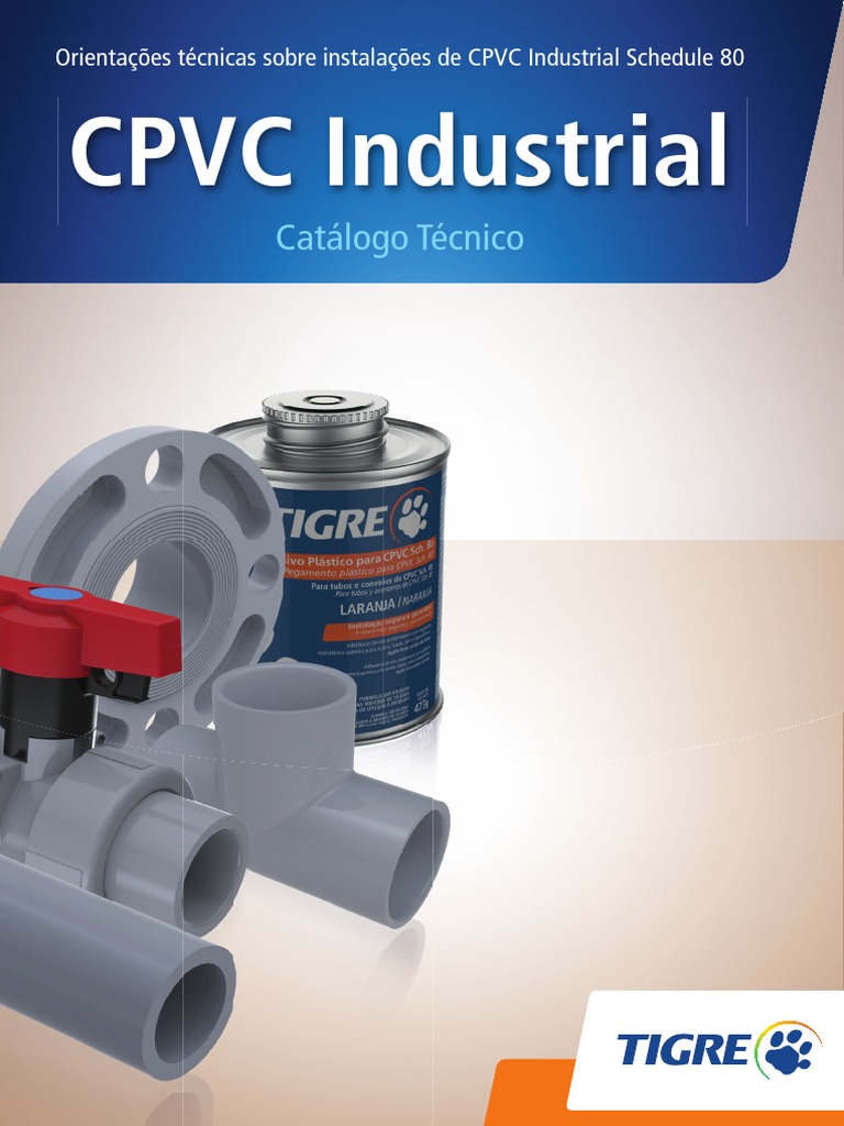 CATÁLOGO TÉCNICO Tigre CPVC Industrial SCH80 | PDF | Corrosão | Indústrias