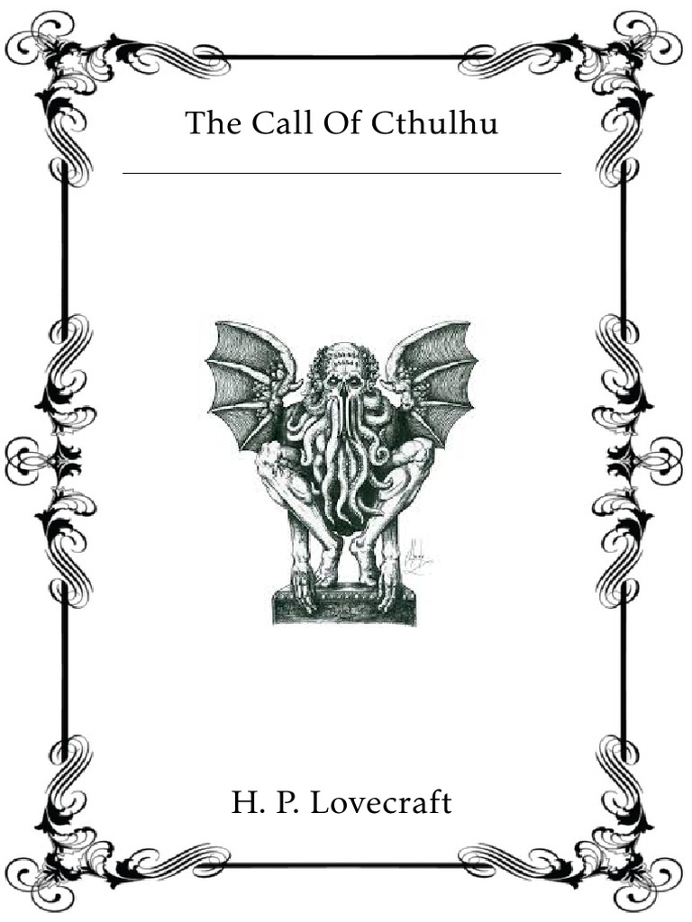 The Call of Cthulhu HP Lovecraft | PDF | Cthulhu | H. P. Lovecraft